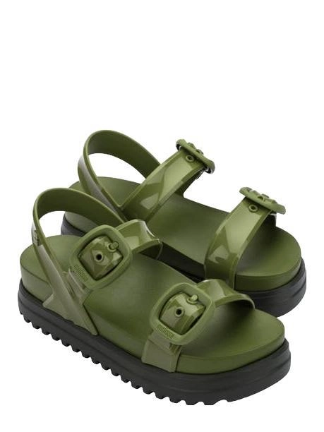 Melissa Cozy Platform Sandal - Green
