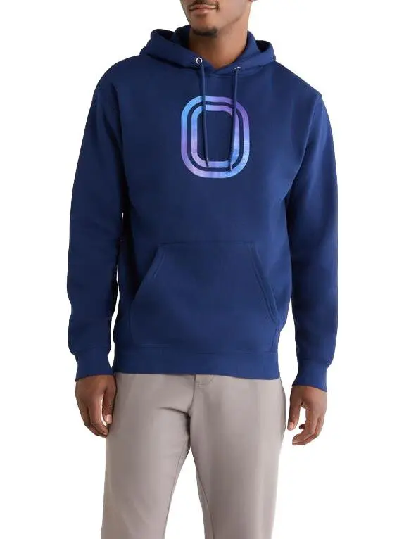 OVERTIME Motion Graphic Hoodie - Blue