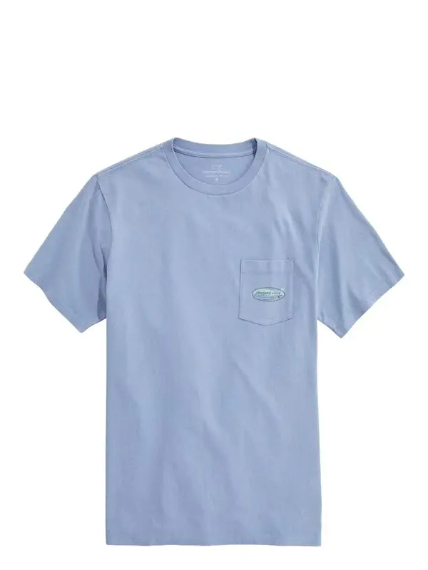 Vineyard Vines Fish Surf Icon Graphic T-shirt - Brack
