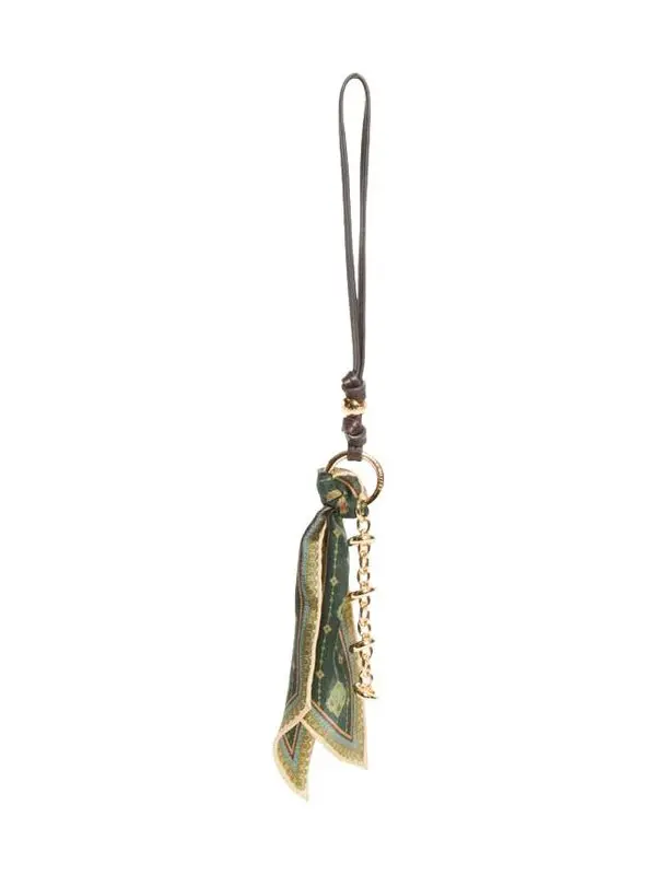 Zimmermann Scarf Bag Charm - Forest Prism