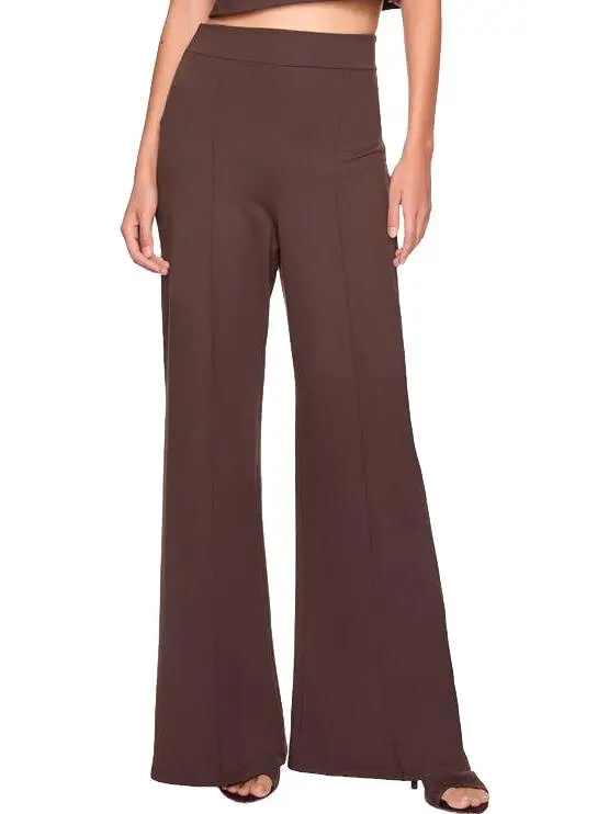 Susana Monaco Flare Leg Seamed Pants - Java