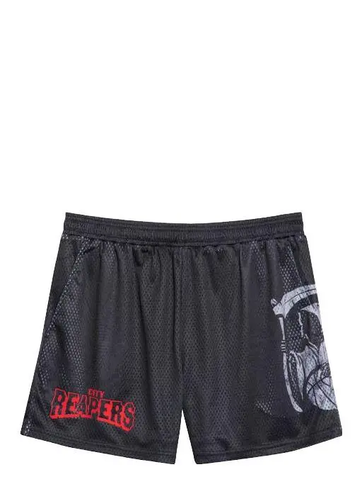 OVERTIME Elite City Reapers Mesh Shorts - Black