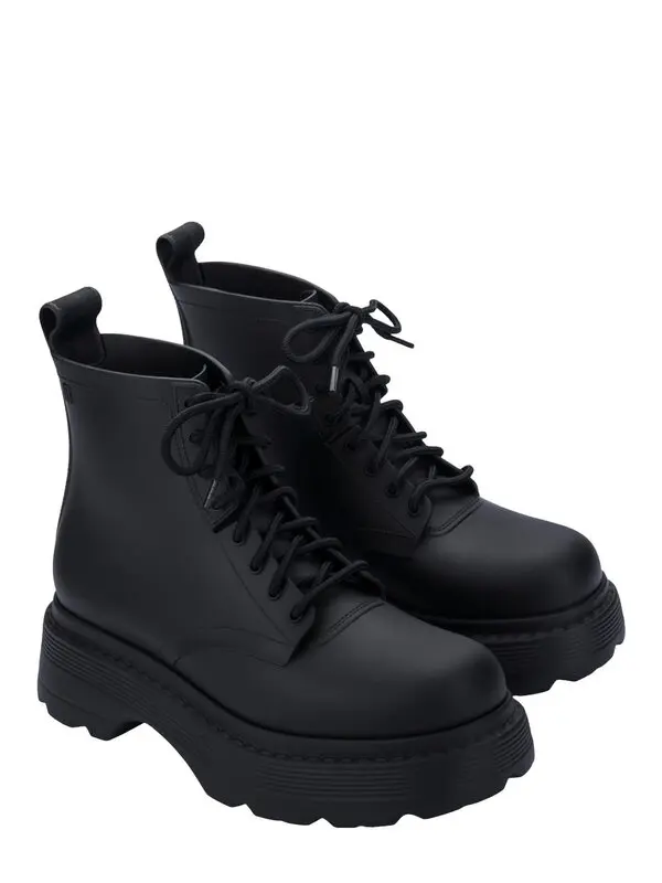 Melissa Coturno Soft Platform Boot - Matt Black