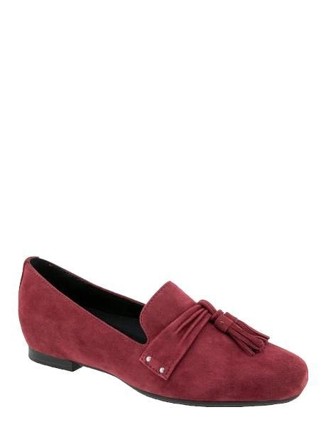 Munro Ember Loafer - Wine Suede