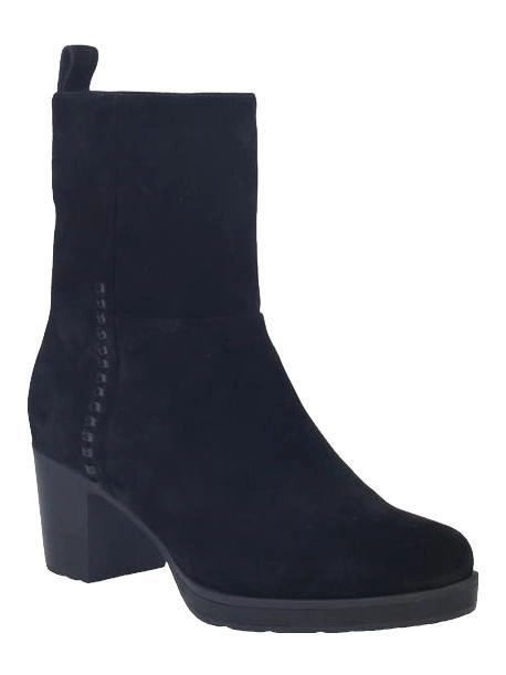 Josef Seibel Gloria 10 Leather Bootie - Black