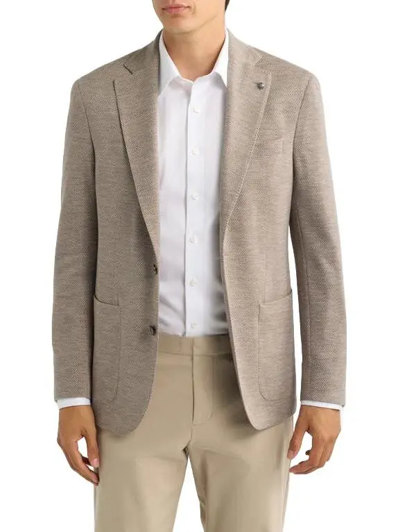 JACK VICTOR Hartford Wool Sport Coat - Tan