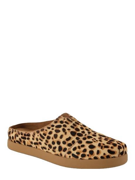 Toms Alpeas Faux Fur Lined Leather Slip-on Shoe - Medium Brown