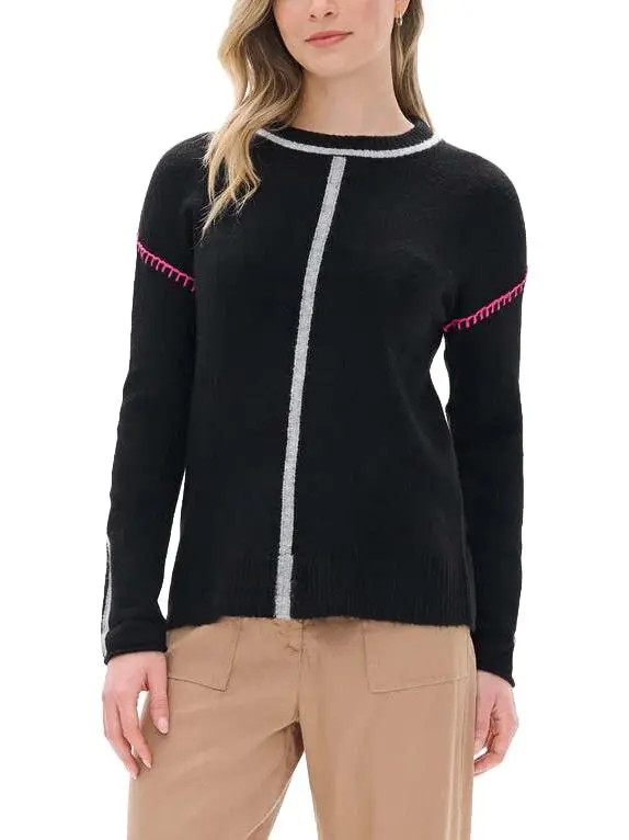 HATLEY Maeve Crewneck Sweater - Black