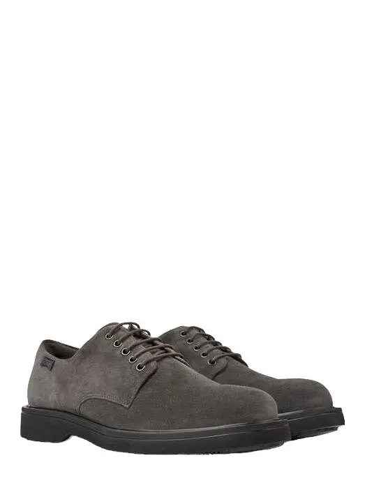 Camper Norman Plain Toe Derby - Dark Gray