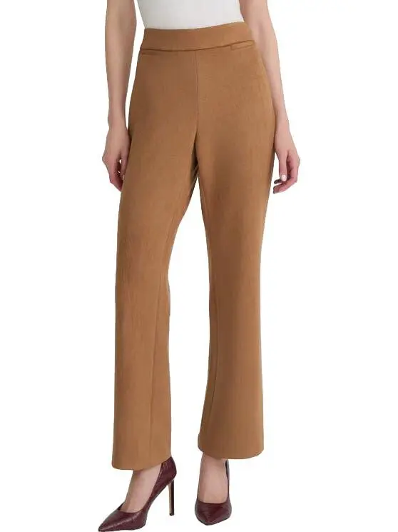 Jones New York Pull-on Bootcut Pants - Caramel