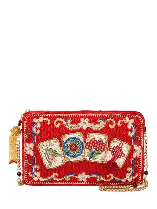 MARY FRANCES ACCESSORIES Mahjong Mood - Red