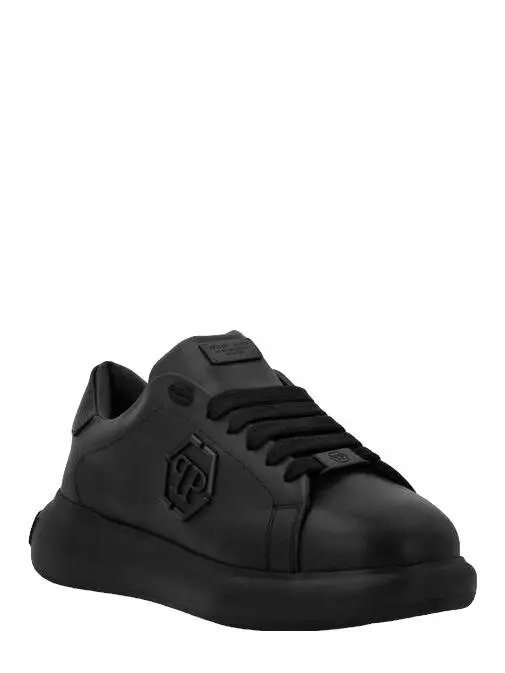 Philipp Plein Hexagon Low-top Sneakers - Black/black