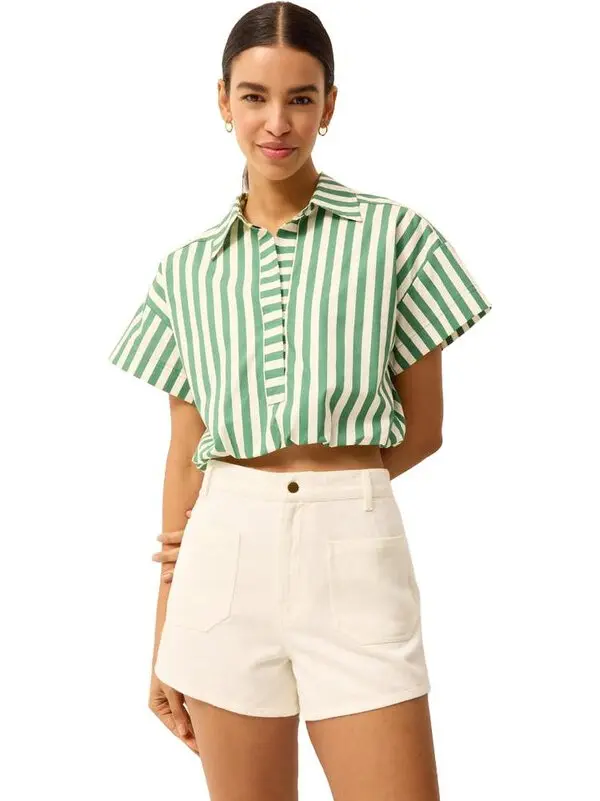 MARIE OLIVER Sierra Top - Verdure