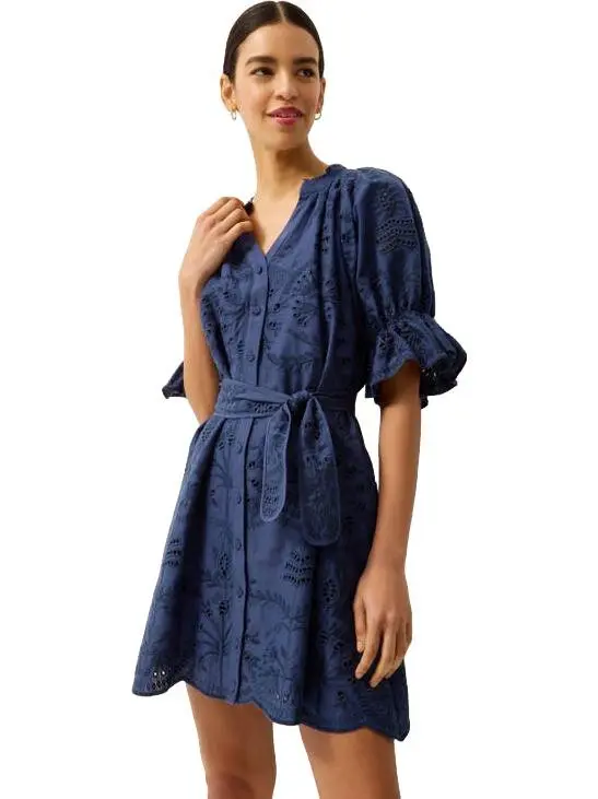 MARIE OLIVER Inaya Dress - Navy