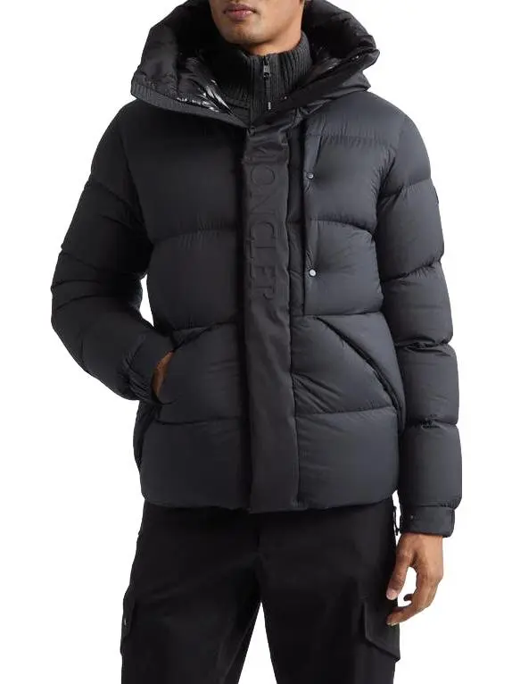 Moncler Madeira Hooded Puffer Jacket - Black