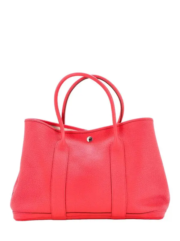 Hermès Garden Party Tote Leather 36 - Red