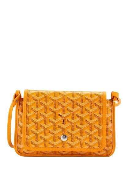 Goyard Plumet Clutch Wallet Coated Canvas - Yellow