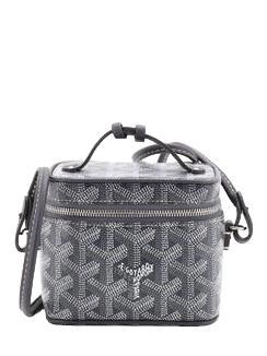 Goyard Muse Vanity Case Coated Canvas Nano - Grey