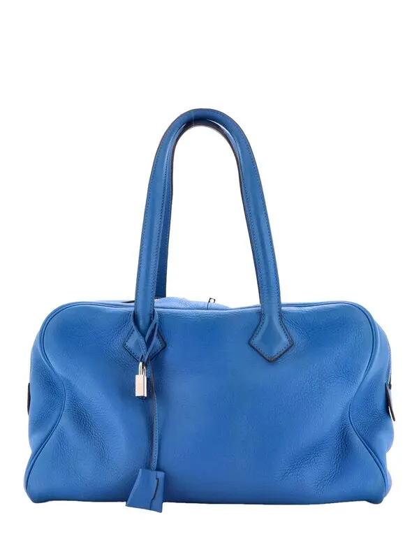 Hermès Victoria Ii Bag Clemence 35 - Blue
