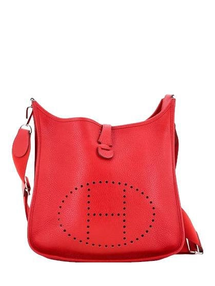 Hermès Evelyne Bag Gen Iii Clemence Pm - Red