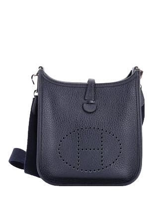 Hermès Evelyne Bag Gen Iii Clemence Tpm - Blue