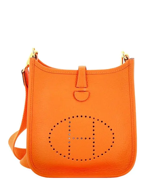 Hermès Evelyne Bag Gen Iii Clemence Tpm - Orange