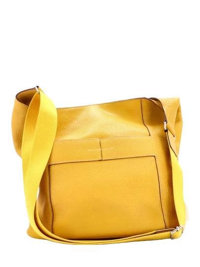Hermès Sac Good News Bag Leather Gm - Yellow