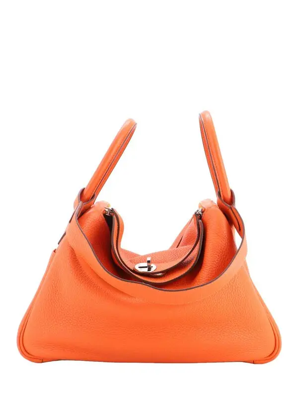 Hermès Lindy Bag Clemence 30 - Orange