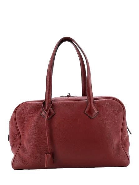 Hermès Victoria Ii Bag Clemence 35 - Red