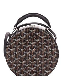Goyard Alto Hatbox Bag Coated Canvas - Black