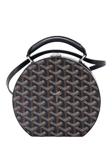 Goyard Alto Hatbox Bag Coated Canvas - Black