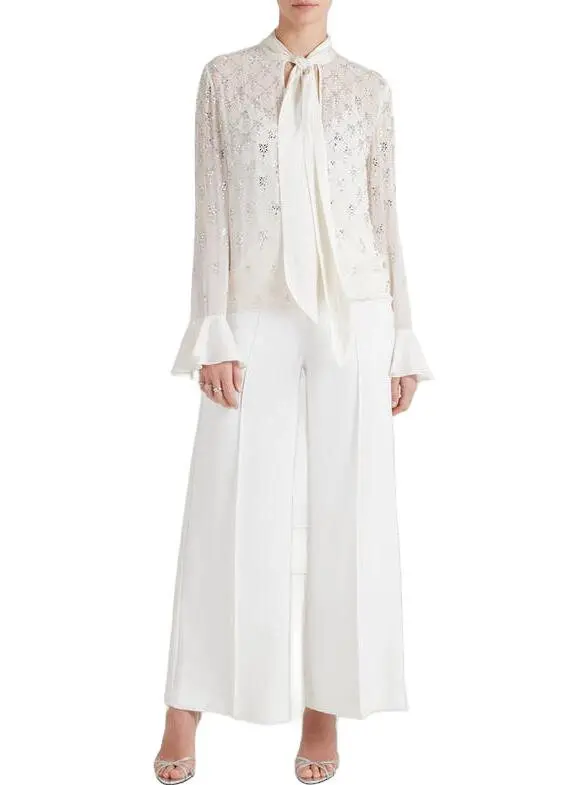 TEMPERLEY LONDON Gallantry Blouse - Ivory