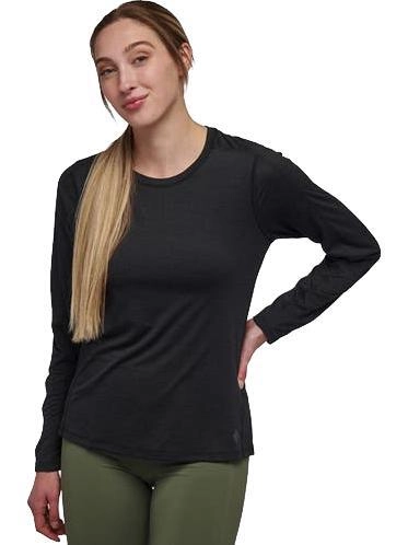 BLACK DIAMOND Lightwire Long Sleeve Tech T-shirt - Black