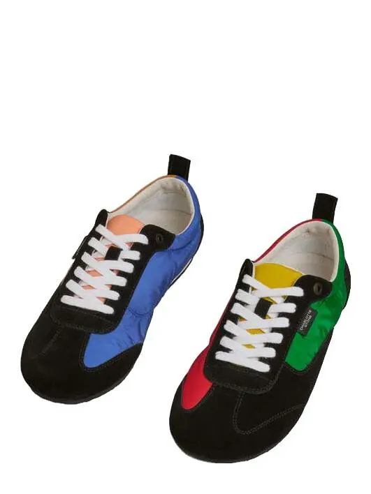 Charlotte Stone Asymmetric Lace-up Sneakers - Treasure