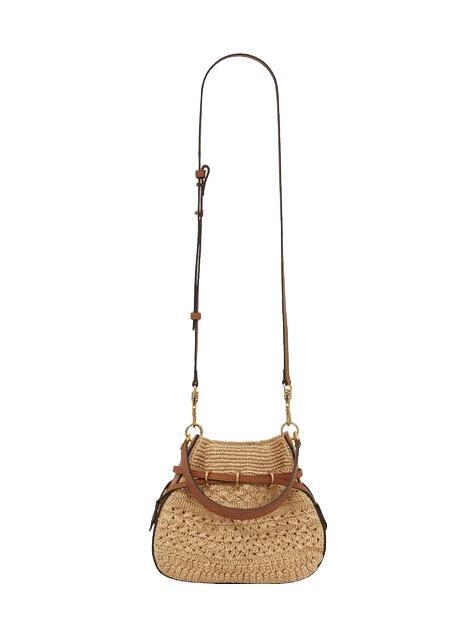 Gerard Darel Mini Romy Woven Bucket Bag - Rope