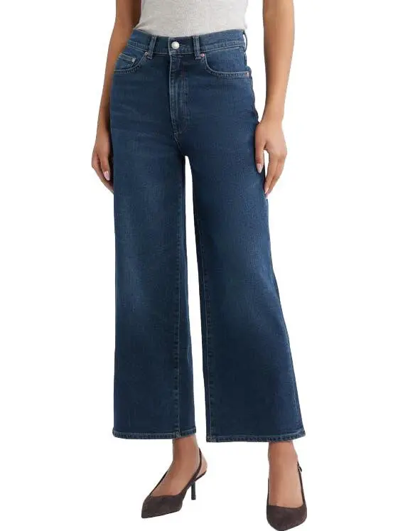 DL1961 Hepburn Wide Leg High Rise Jeans - Eve