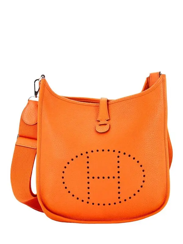 Hermès Evelyne Bag Gen Iii Clemence Pm - Orange
