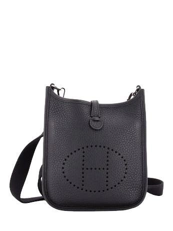 Hermès Evelyne Bag Gen Iii Clemence Tpm - Black