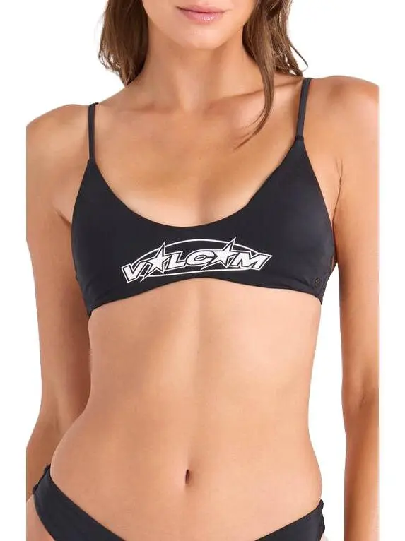 Volcom Coco Legacy Bikini Top - Blk