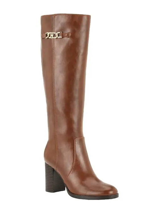 Tommy Hilfiger Poura Knee High Boot - Chestnut