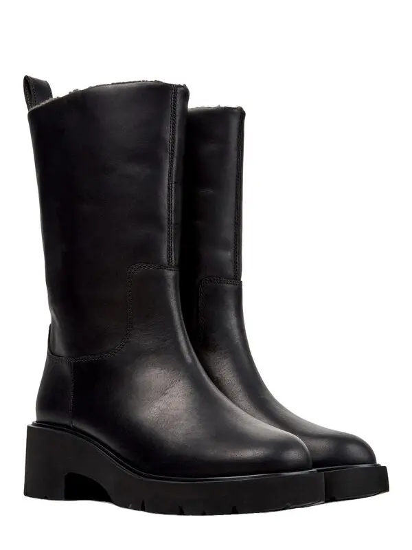 Camper Milah Leather Boot - Black