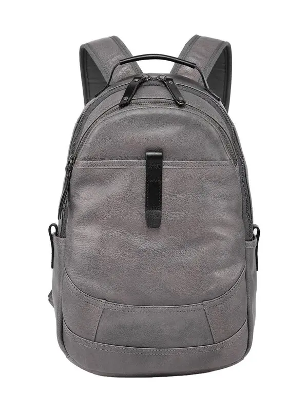 OLD TREND Fern Genuine Leather Structured Everyday Backpack - Slate