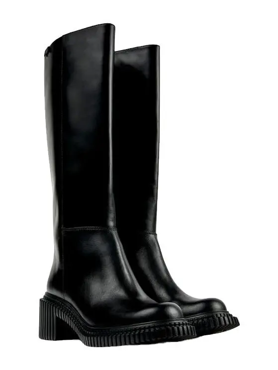 Camper Pix London Leather High Boot - Black