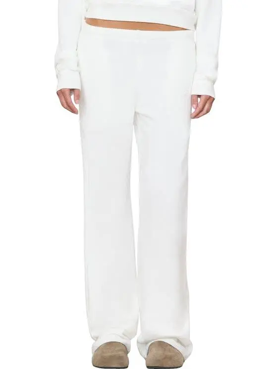 Eterne Oversized Wide Leg Pants - White