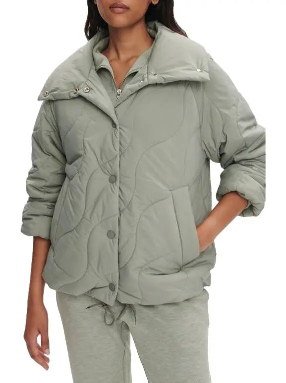 Varley Fabia Quilted Jacket - Shadow