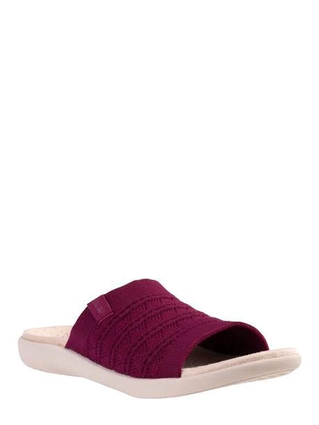 REVITALIGN Al Fresco Slide Sandal - Red Plum