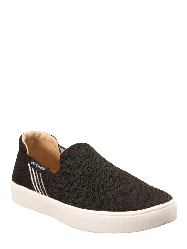 REVITALIGN Solana Slip On Sneaker - Black