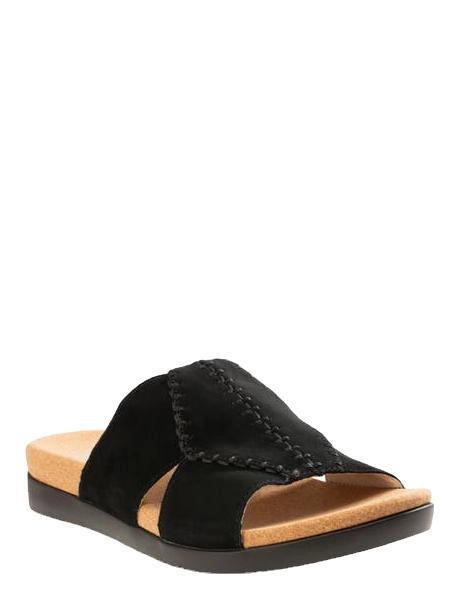 REVITALIGN Dolce Slide Sandal - Black