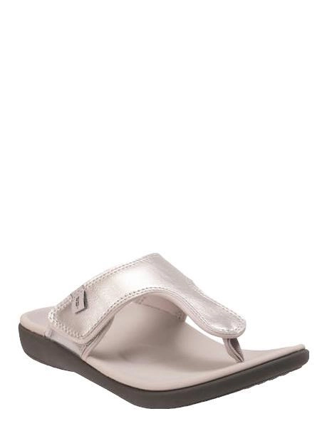 REVITALIGN Coco Flip Flop - Silver