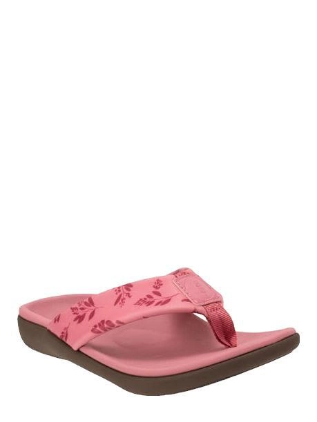 REVITALIGN Dahlia Botanical Orthotic Flip Flop - Heather Rose